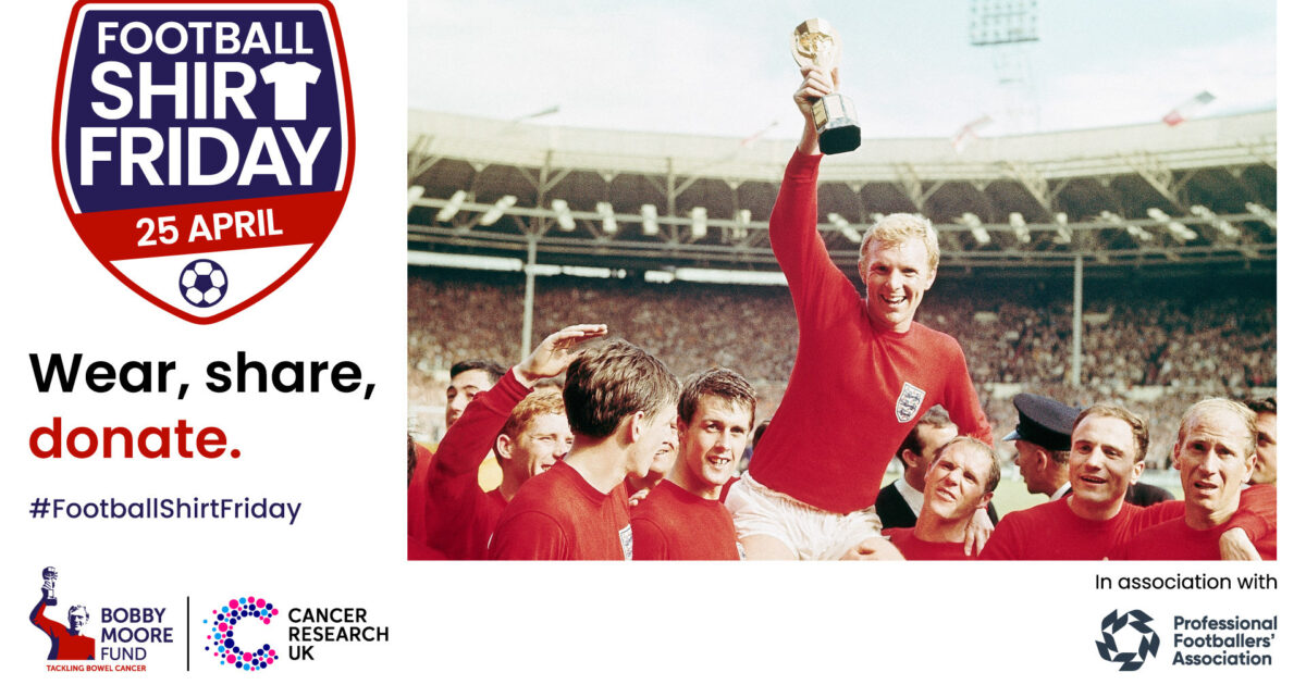 Football Shirt Friday for the Bobby Moore Fund | Jaltek
